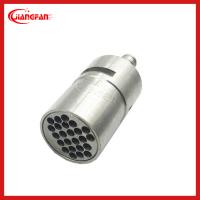 China Fiber Optic Fan Out Kit 12 Core 2.0mm Breakout Kit Cable Dia 3mm POM for sale