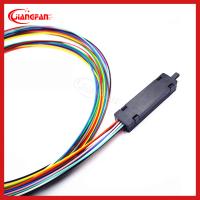 China Closed 12 Cores Ribbon Cable Splitter 53x112x7.6 PLC Divider Indoor Bare Flat for sale