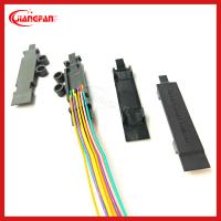China 6 12 Core Splitter Spider Fan Out Kit 0.9mm Flat FTTH Cable Protection Sleeve for sale