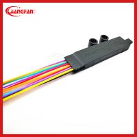 China 6 12 Core Splitter Spider Fan Out Kit 0.9mm Flat FTTH Cable Protection Sleeve for sale