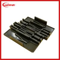 China Multicore Ribbon Fiber Optic Fan Out Kit For PLC Divider Indoor Bare Flat Cable for sale