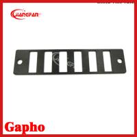 China 6 Port LC Fiber Optic Patch Panel , 3L-JF Quadruple Fiber Adapter Panel for sale