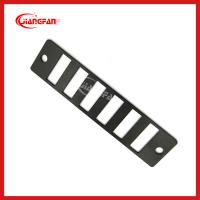 China 6 Port LC Fiber Optic Patch Panel , 3L-JF Quadruple Fiber Adapter Panel for sale