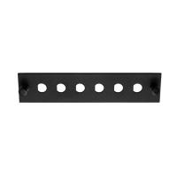 China 6 Port Optical Fiber Distribution Frame ST Adapter Metal Panel for sale