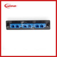 China 1x4 Port FBT Metal Fiber Adapter Panel CWDM Wavelength Division Multiplexer 19 Inch for sale
