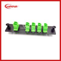 China 1x4 Port FBT Metal Fiber Adapter Panel CWDM Wavelength Division Multiplexer 19 Inch for sale