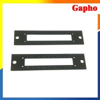 China CNC Machined LGX 9 Port Fiber Adapter Panel for MPO MTP Cold Rolled Steel for sale