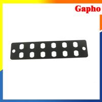China 12 Port Adapter Optical Fiber Distribution Frame Pigtail Round Head ST Hook for sale