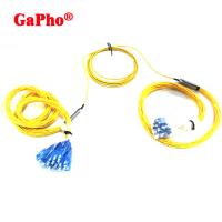China 12 Core Fiber Patch Cable Low Insertion Loss 0.15 dB for Telecom and CATV Networks for sale