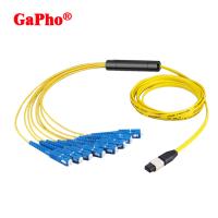China SC PC Single Mode Fiber Patch Cord 3.0mm Simplex Duplex Low Insertion Loss 0.2dB for sale