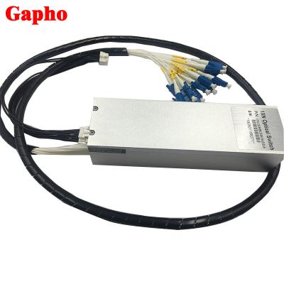 China FC APC Connector 1x32 MEMS Fiber Optical Switch 1310nm High Speed 5ms for sale
