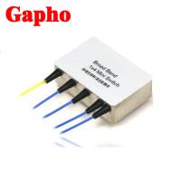 China Mini 1x4 1x8 Fiber Optical Switch 1310nm Latching / Non Latching for sale