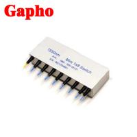 China Mini 1x4 1x8 Fiber Optical Switch 1310nm Latching / Non Latching for sale