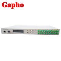 China 1U Rack 1x16 Fiber Optical Switch SM 1260-1650nm Low Insertion Loss for sale