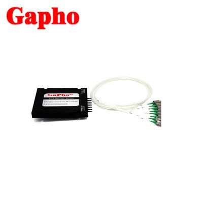 China 4x4 Rack Fiber Optical Switch Latching 1260-1670nm 250um FC/PC Connector for sale