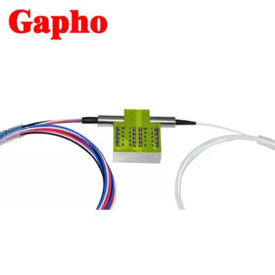 China 1x4 Fiber Optic Switch Mechanical MM 850nm 3V 5V Latching Non-Latching for sale