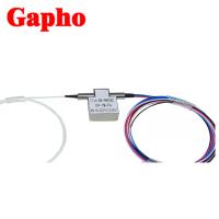 China 1x4 Fiber Optic Switch Mechanical MM 850nm 3V 5V Latching Non-Latching for sale
