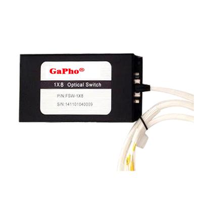 China Mini 1x8 Fiber Optical Switch Device 1260-1650nm Customer Specify Length for sale