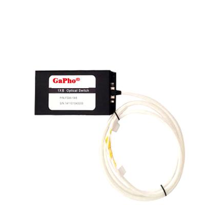 China Mini 1x8 Fiber Optical Switch 850nm 2.0mm LC APC LC PC FC APC for sale
