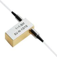China FC SC LC 1x1 Fiber Optical Switch 1310 1550nm 0.9um Loose Tube 3V 5V for sale
