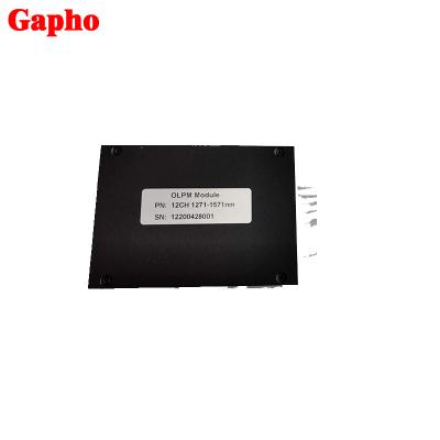 China 8 Channel CWDM Mux DeMux 1460-1620nm Low Insertion Loss SMF-28e for sale