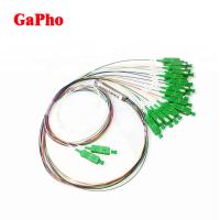 China 250um Bare Fiber 1x2 Multi Mode FBT Coupler 850nm for FTTH PON Networks for sale