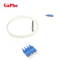 China 250um Bare Fiber 1x2 Multi Mode FBT Coupler 850nm for FTTH PON Networks for sale