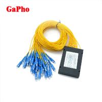 China Fiber FBT Fusion Pull Cone Steel Tube PLC Optical Splitter 1x2 2x2 for FTTH for sale