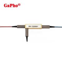 China 1550nm High Power Polarizing Fiber Optic Circulator Steel Tube Jumper 500mW for sale