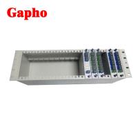 China 1x2 2x2 FBT Fusion Pull Cone Steel Tube Fiber Optic Coupler FTTH Passive 1310nm for sale