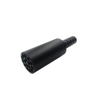 China 16 Core 3.0mm Fiber Optic Fan Out Kit Round Black Cable Splitter for FTTH for sale