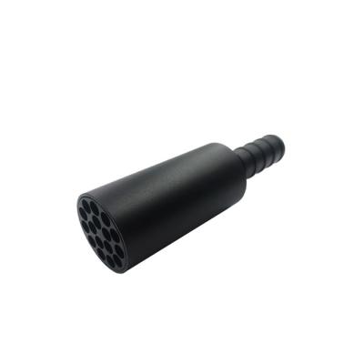 China 16 Core 3.0mm Fiber Optic Fan Out Kit Round Black Cable Splitter for FTTH for sale
