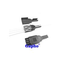 China FTTH 4-core butterfly optical fiber cable fan out kit ribbon cable customization service for sale