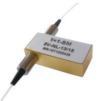China 1x1 Mechanical Fiber Optic Switch 850nm 1310nm for System Monitoring Low Loss for sale