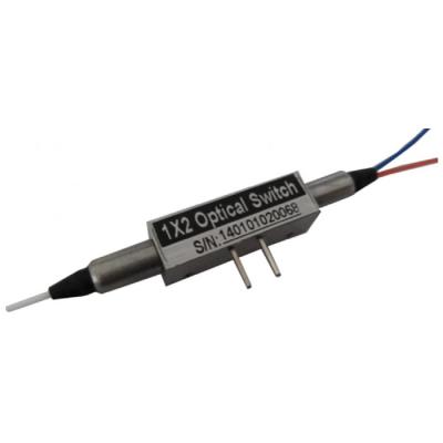China Low Crosstalk 1x2 Solid State Fiber Optic Switch 1310nm 1550nm Wavelength Range Free for sale