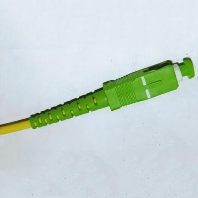 China SC Singlemode Multimode Fiber Optic Connector Embedded Structure 50mm for sale