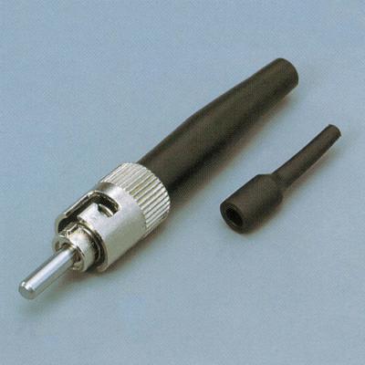 China ST Fiber Optic Connector Single Mode Multimode 0.20dB Insertion Loss Round Threaded for sale