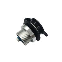 China IP66 PDLC Waterproof Fiber Optic Cable Connector Outdoor Black for sale