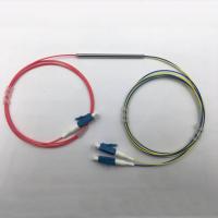 China 1510-1590nm 1x2 Fiber Optical WDM Module LC/UPC Connector 99:1 Splitting Ratio for sale