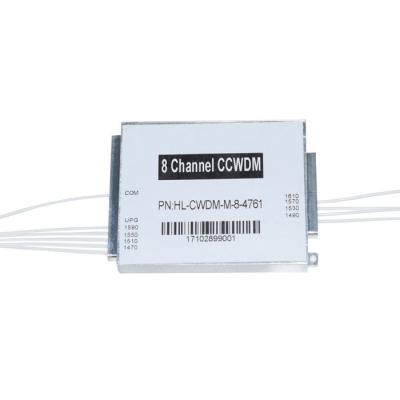 China 8CH-18CH Custom Compact CWDM MUX CCWDM Module 0.8dB Low Insertion Loss for sale