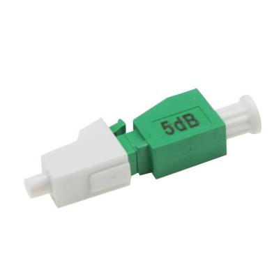 China 20DB LC Fixed Fiber Optical Attenuator Easy To Operate Green for sale