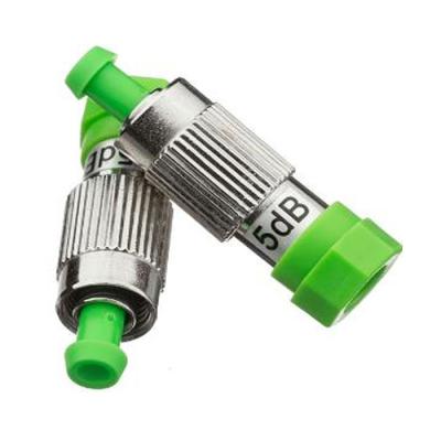 China 0dB 1000mW Fixed Fiber Optical Attenuator Male to Female SC FC LC ST for sale