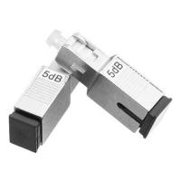China 0dB 1000mW Fixed Fiber Optical Attenuator Male to Female SC FC LC ST for sale