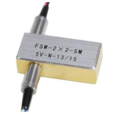 China 850nm Mechanical Fiber Optic Switch , 2x2 Optical Switch Low Insertion Loss for sale