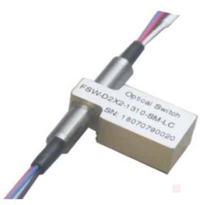 China GaPho D2x2 Mechanical Optical Ethernet Switch Fiber Bypass Switch 1260-1620nm for sale
