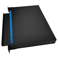 China 1U SC 24 Port Fiber Patch Panel Pull Out Optical Cable Terminal Box for sale