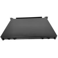 China 1U 19 Inch FTTB ST Optical Cable Terminal Box ,  ST Patch Panel 24 Port for sale