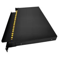 China 1U 19 Inch FTTB ST Optical Cable Terminal Box ,  ST Patch Panel 24 Port for sale