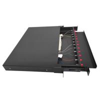 China 1U 12 Port FC Patch Panel In Telecommunications Networks for sale