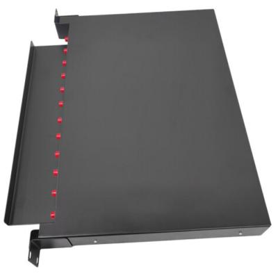 China 1U 12 Port FC Patch Panel In Telecommunications Networks for sale